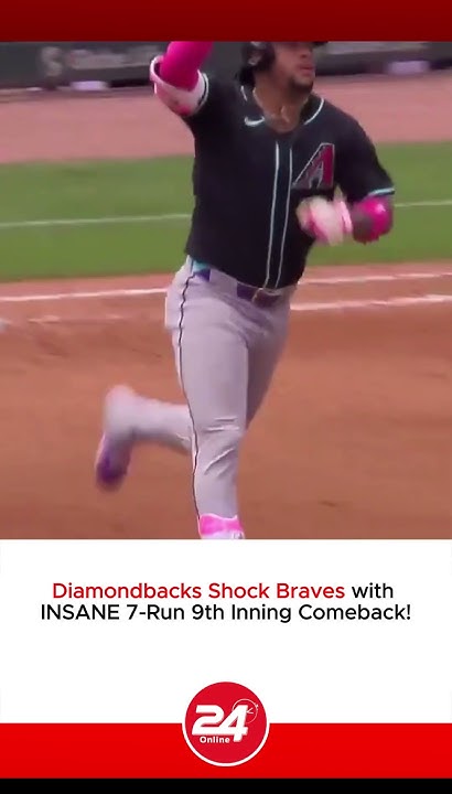 Diamondbacks Shock Braves with INSANE 7-Run 9th Inning Comeback! - YouTube