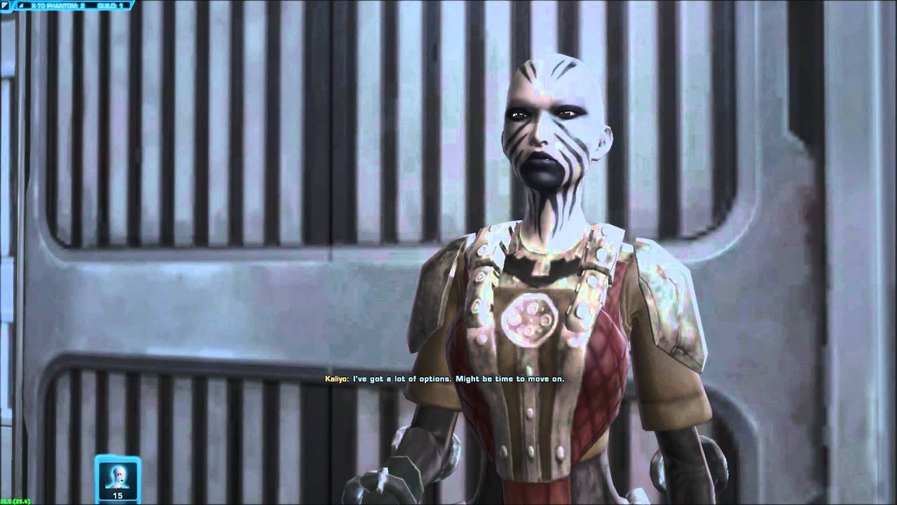 SWTOR IA Fourteenth Conversation with Kaliyo D'jannis - Moving On - YouTube