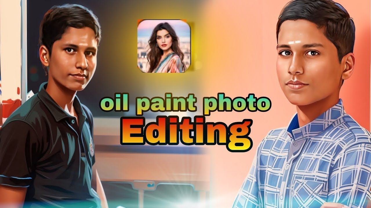 oil paint photo editing💪#subscribe 👍#editing 💯#tranding 🎨🥰#motivation ...