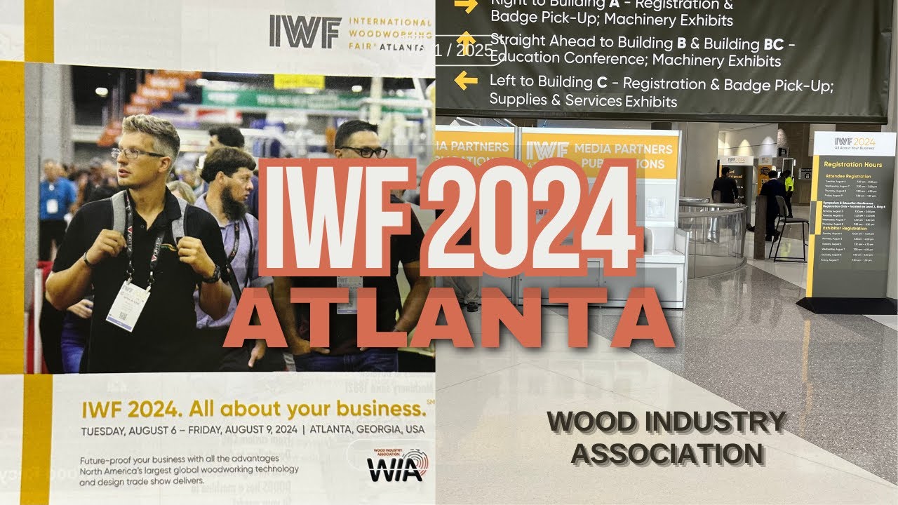 IWF 2024 Atlanta | Woodworking Trade Show - YouTube
