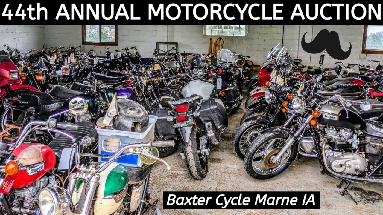 44th Annual Vintage/Classic Bike Auction - Baxter Cycle - Wahoo! - YouTube