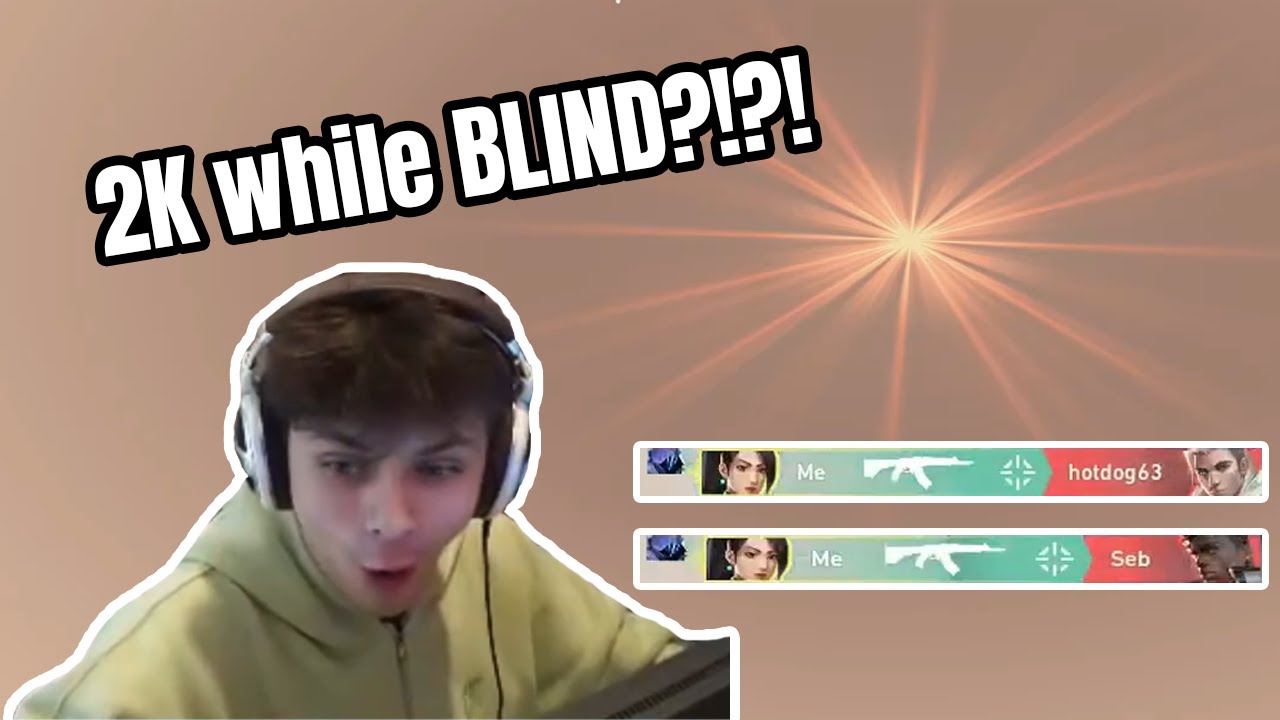 Grim gets 2k WHILE FLASHED! - YouTube