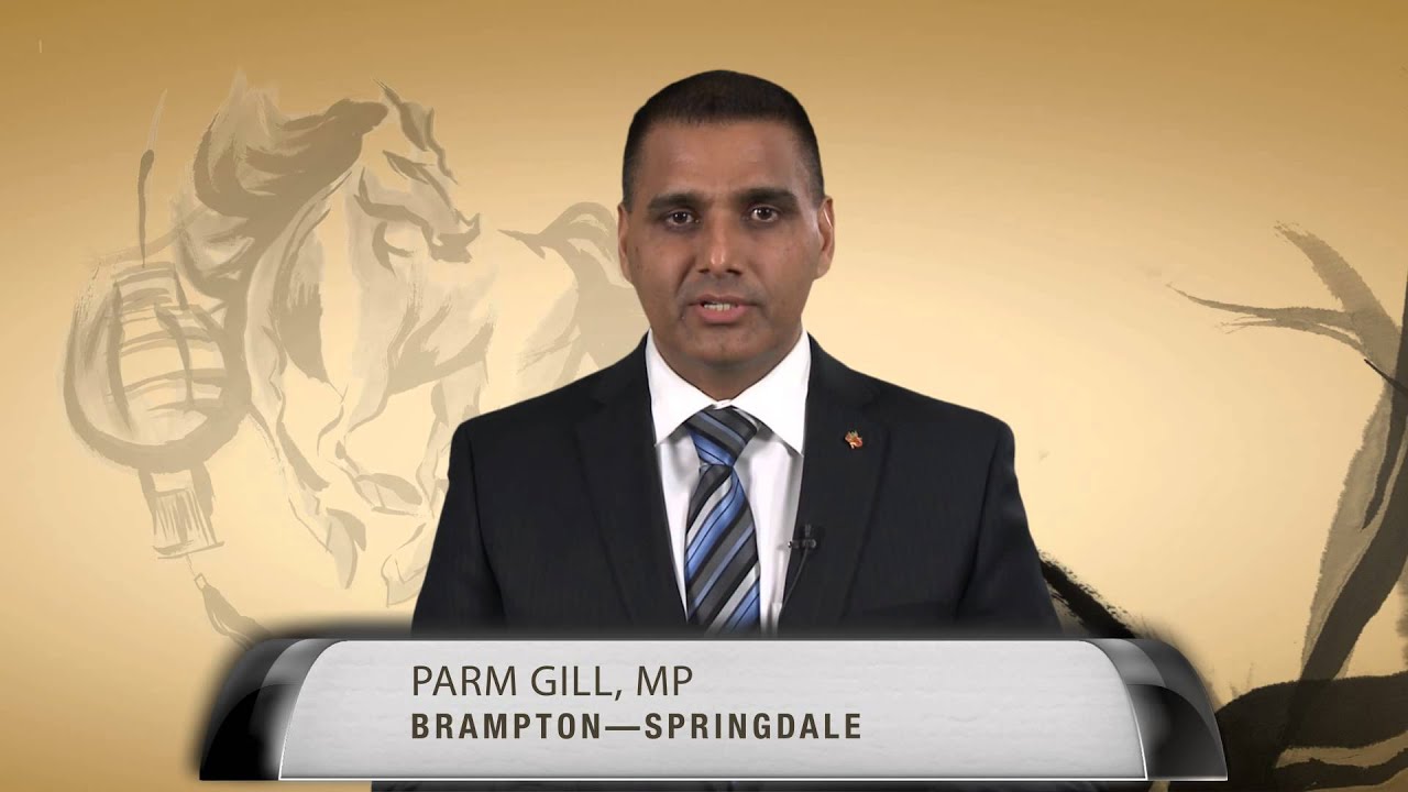 Happy Lunar New Year from Parm Gill, MP - YouTube