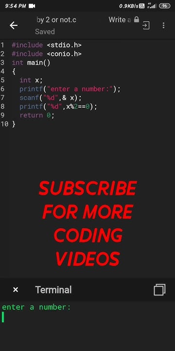 Program To Check Whether A Number Is Divisible By 2 Or Not In C Coding Programming C Js
