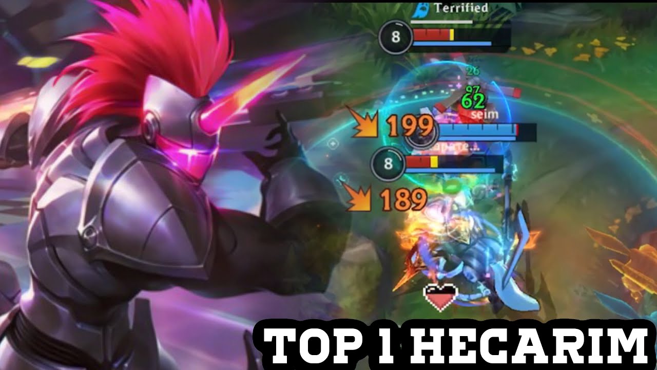 Wild Rift Hecarim - Top 1 Hecarim Gameplay Rank challenger - YouTube
