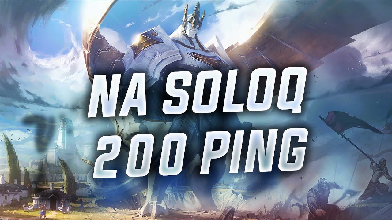 HOW TO PLAY MID WITH 200 PING - NA D1 SOLOQ - YouTube