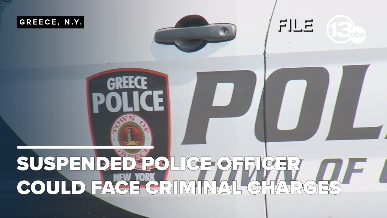 Greece officer facing departmental charges for alleged misconduct could ...