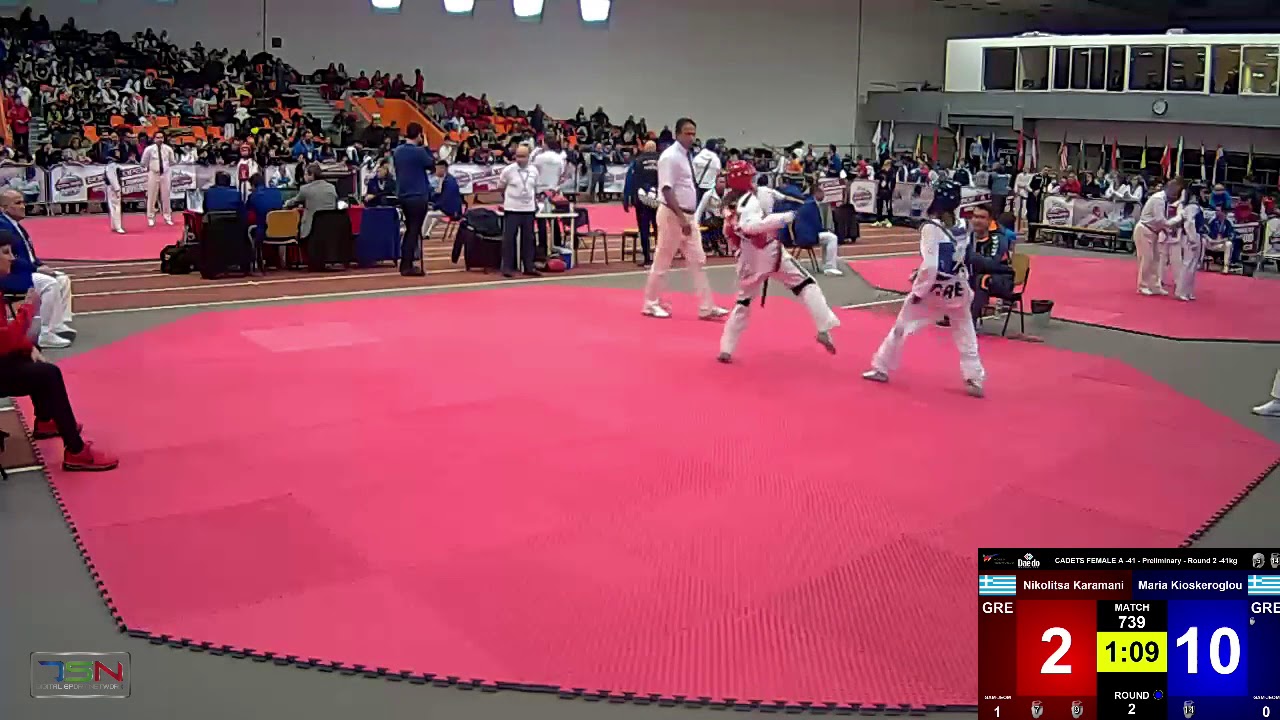 739 Maria Kioskeroglou, GRE vs Nikolitsa Karamani, GRE 22 6 - YouTube