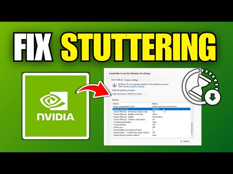 How To Fix NVIDIA Stuttering Issues (Quick Solution)