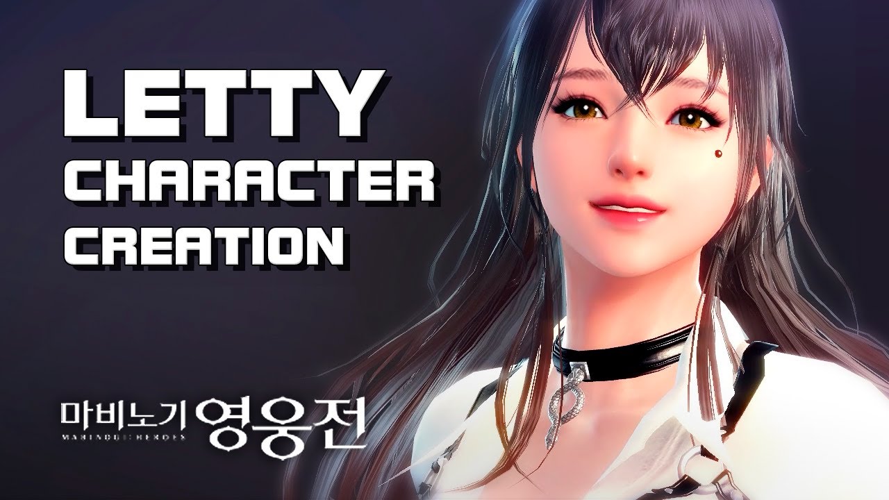 Mabinogi: Heroes (Vindictus) - Letty Character Creation - Test Server ...