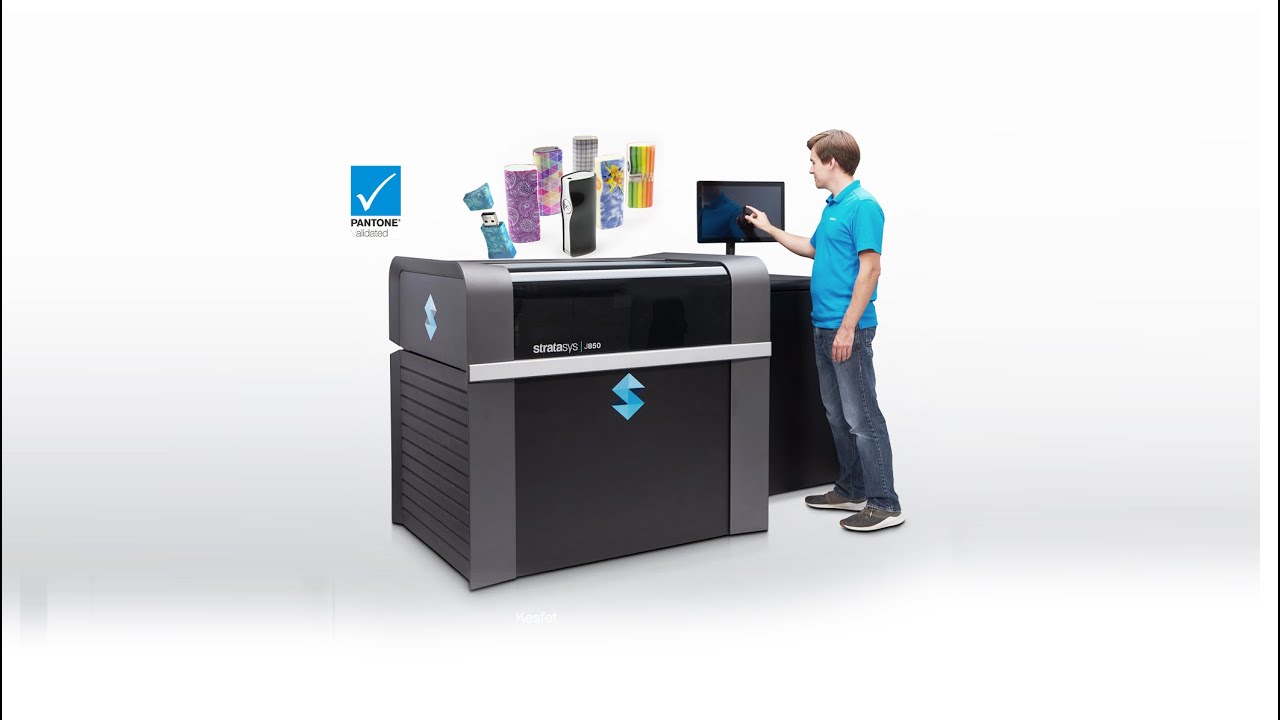 Stratasys J850 3D Printer - YouTube