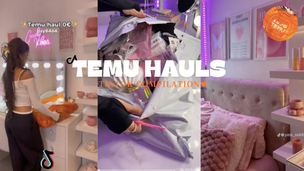 TEMU Haul Tiktok Compilation | Furniture, clothes, beauty! 🛒💕 - YouTube