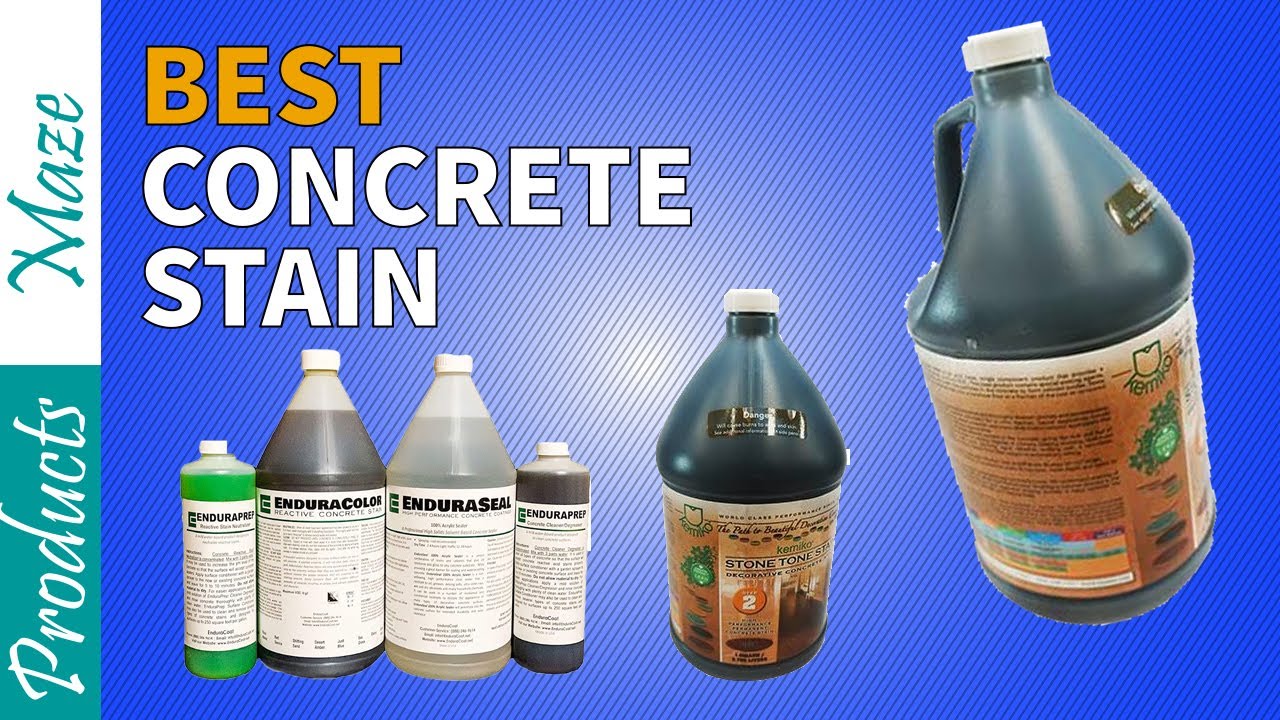 Concrete Stain: 5 Best Concrete Stain Reviews 2024 [Top Rated] - YouTube