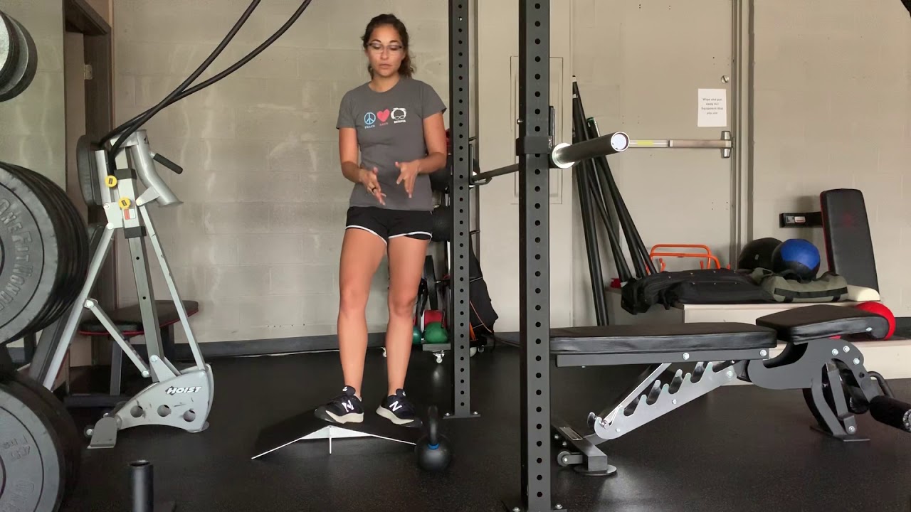 Goblet Squat (Ramp/to box) - YouTube