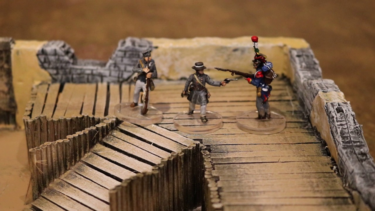 william barret travis Scratch built conversion 28mm - YouTube