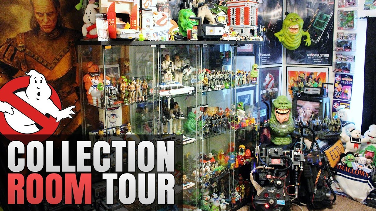 GHOSTBUSTERS COLLECTION ROOM TOUR! (Halloween Countdown) - YouTube