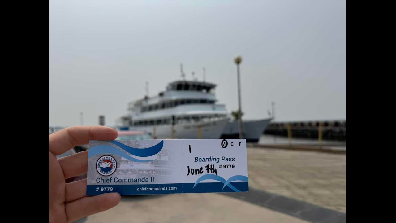 Chief Commanda ii - Manitou Islands Scenic Cruise - YouTube