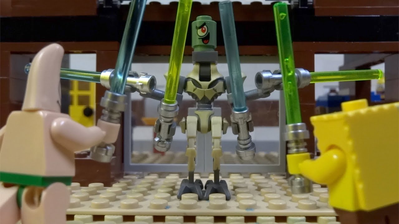 Lego Spongebob "The Plankton Menace" - YouTube