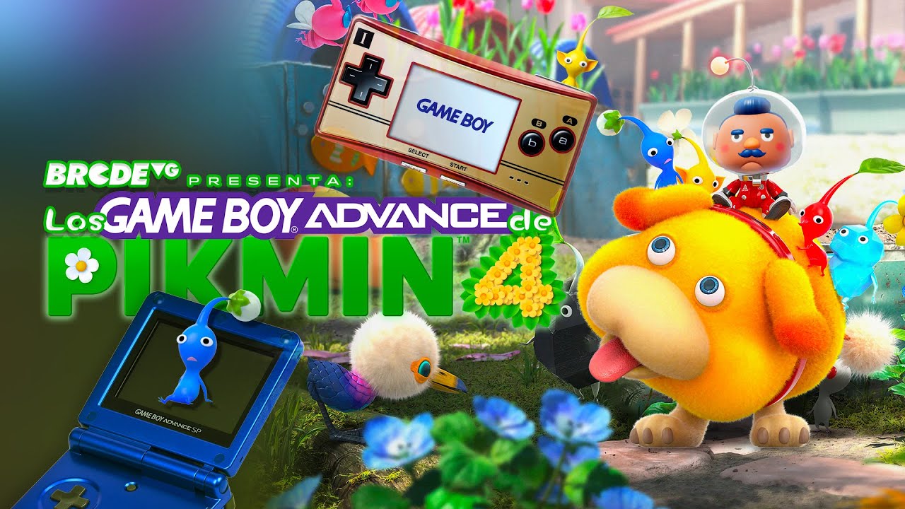 Los Game Boy Advance de PIKMIN 4 - YouTube