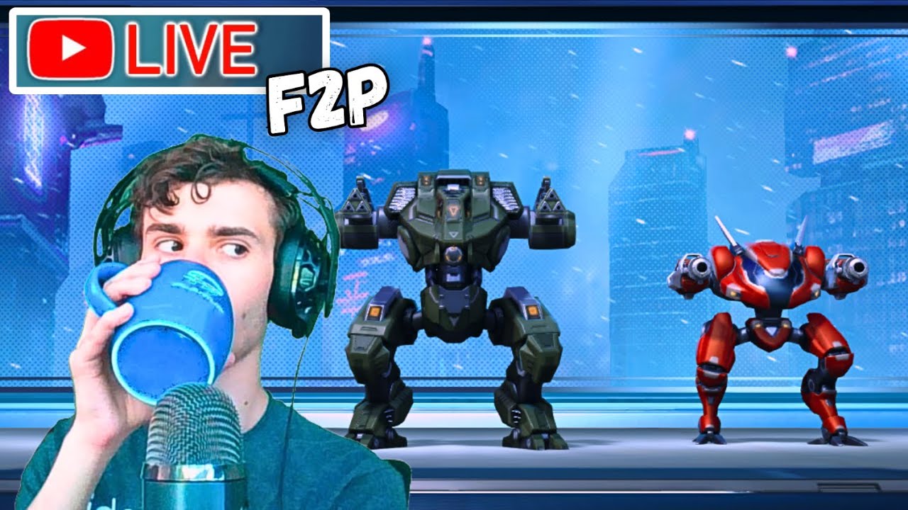 🔴 F2P Grinding Stream - Mech Arena - YouTube