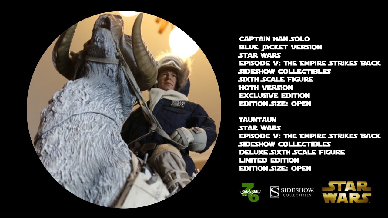 [Sideshow Collectibles] Star Wars Captain Han Solo on Tauntaun ...