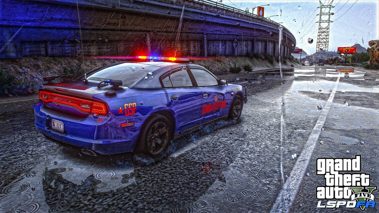 Playing LSPDFR as GEORGIA STATE PATROL|LSPDFR||4K||LIVE| #gta5 - YouTube