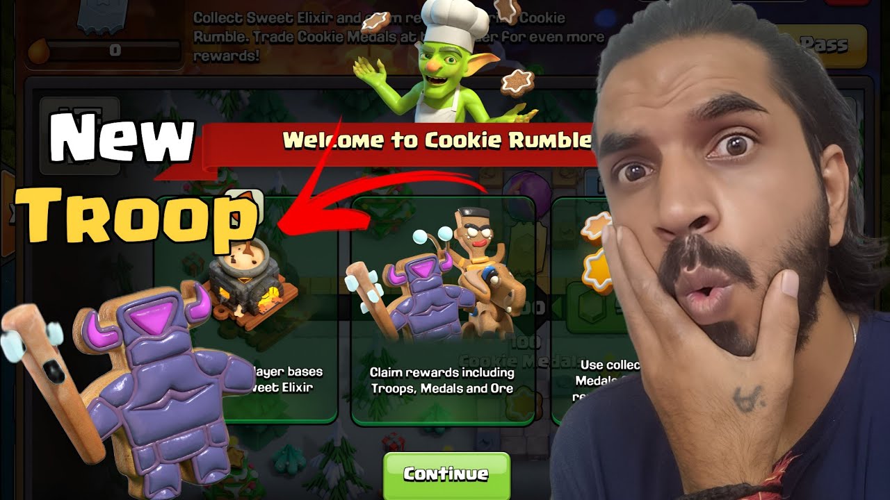 COOKIE the most POWERFUL Troop in Clash of clans HISTORY | coc - YouTube