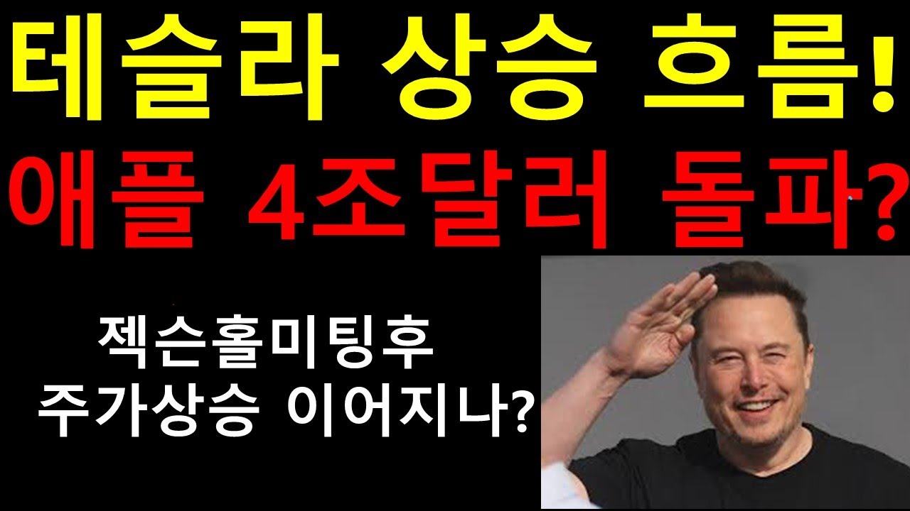 테슬라 상승흐름 타나 애플 4조달러 돌파하나 테슬라의 사이버 트럭이 미쳤다 잭슨홀 미팅후 주가 상승하나 엔비디아 빅테크 큰 흐름 탈까 금리인하가 미칠 테슬라 주가