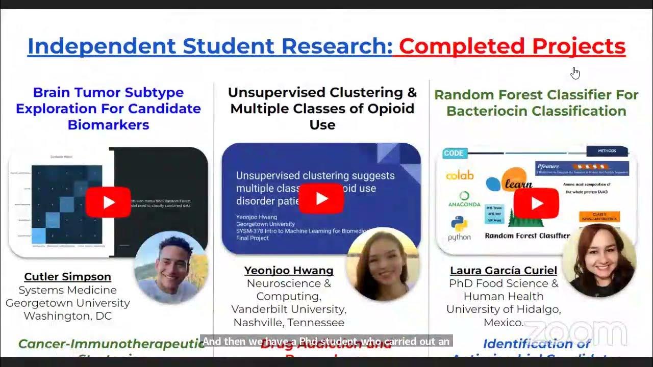 Biomedical Data Science in Python: Students Project and Registration Process - YouTube
