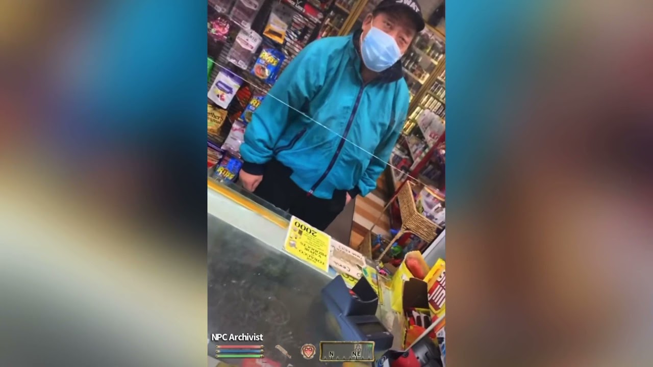 NPC Attempts Speech 100 (again) On Local Shopkeeper | Oblivion NPC ...