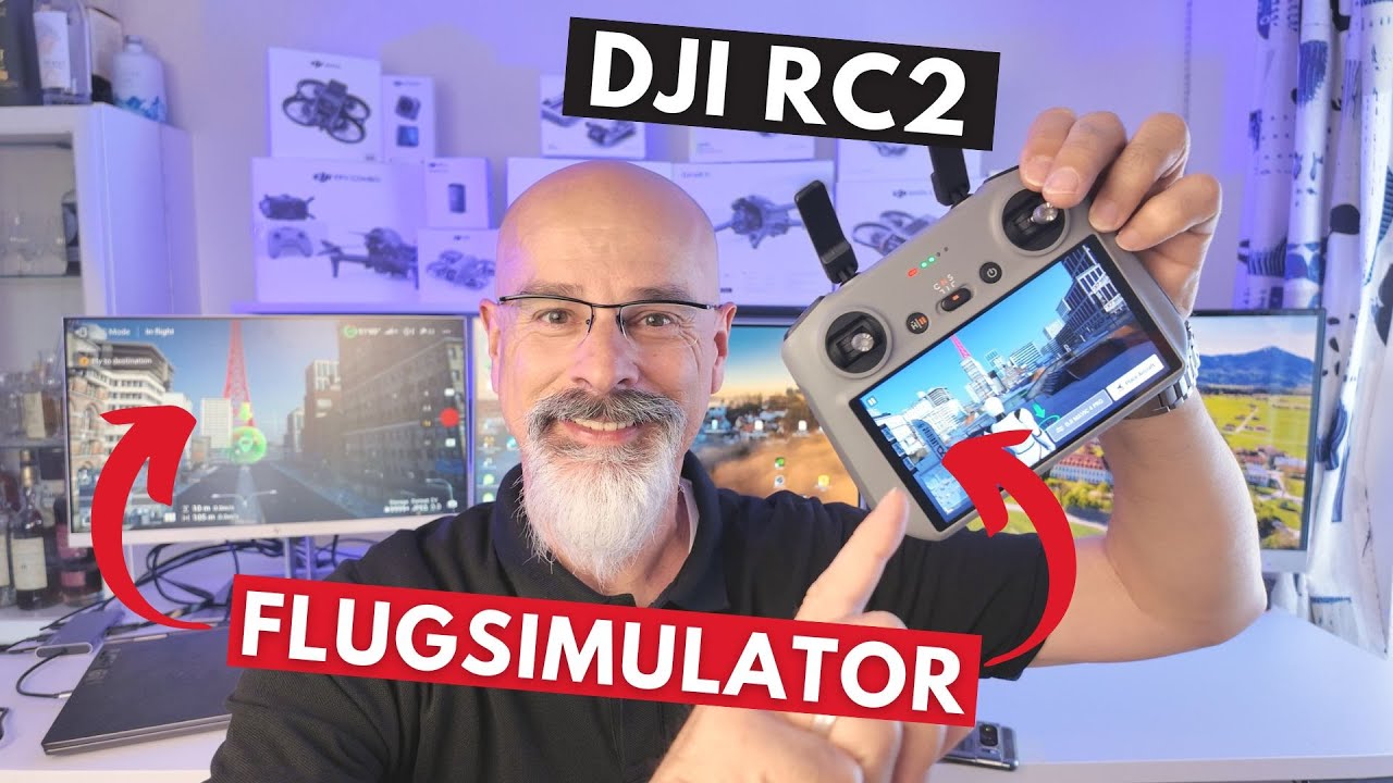 DJI RC2 NEUER Flugsimulator mit Firmware Update - Tutorial mit CRASH 😱 ...