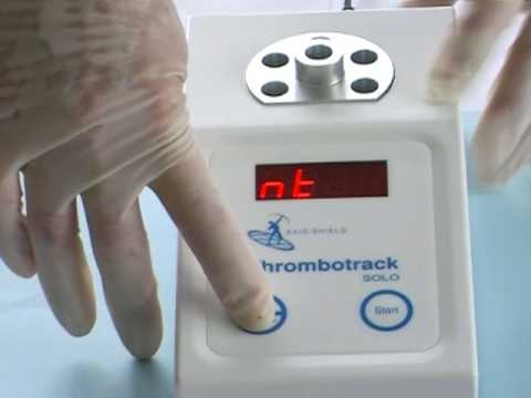 Axis-Shield UK Training Video - Thrombotrack Solo Set-up - YouTube