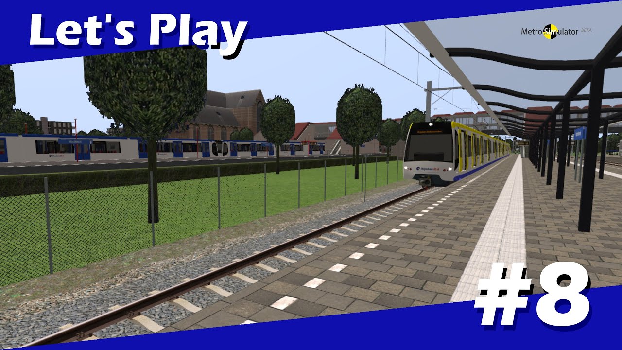 Let's Play N'8 Metro Simulator Beta 3.16 - Rijndam 2022 Light Version 1 ...