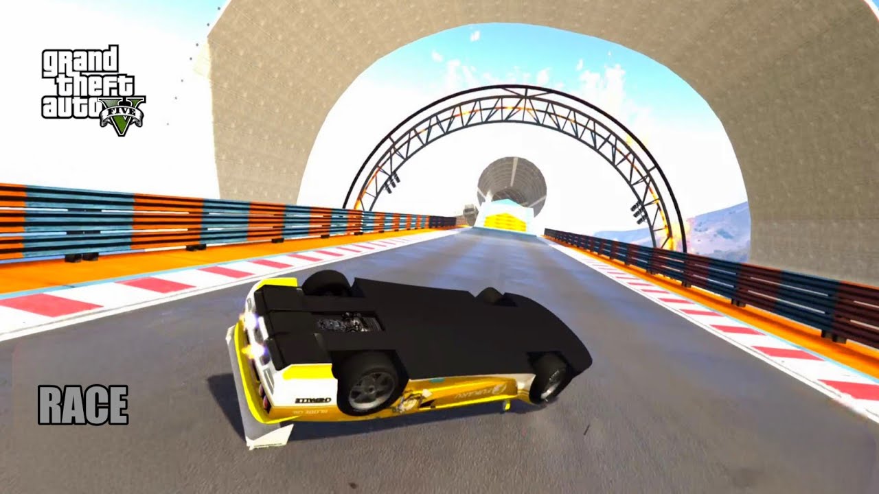 Double Loop GTA 5 Online Stunt Race - Instant Karma - YouTube