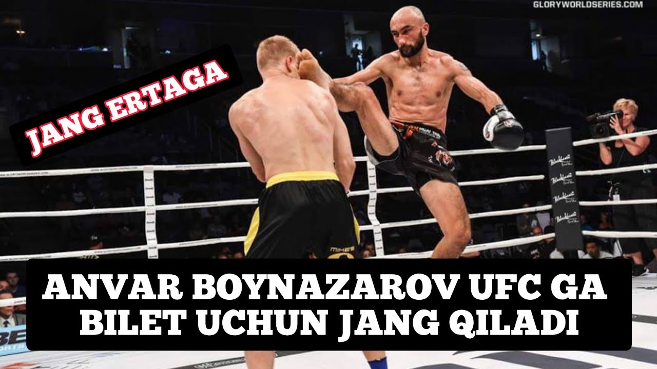 👊TEZKOR👊 Anvar Boynazarov ertaga UFCga biletga jang qiladi. Ramazan ...
