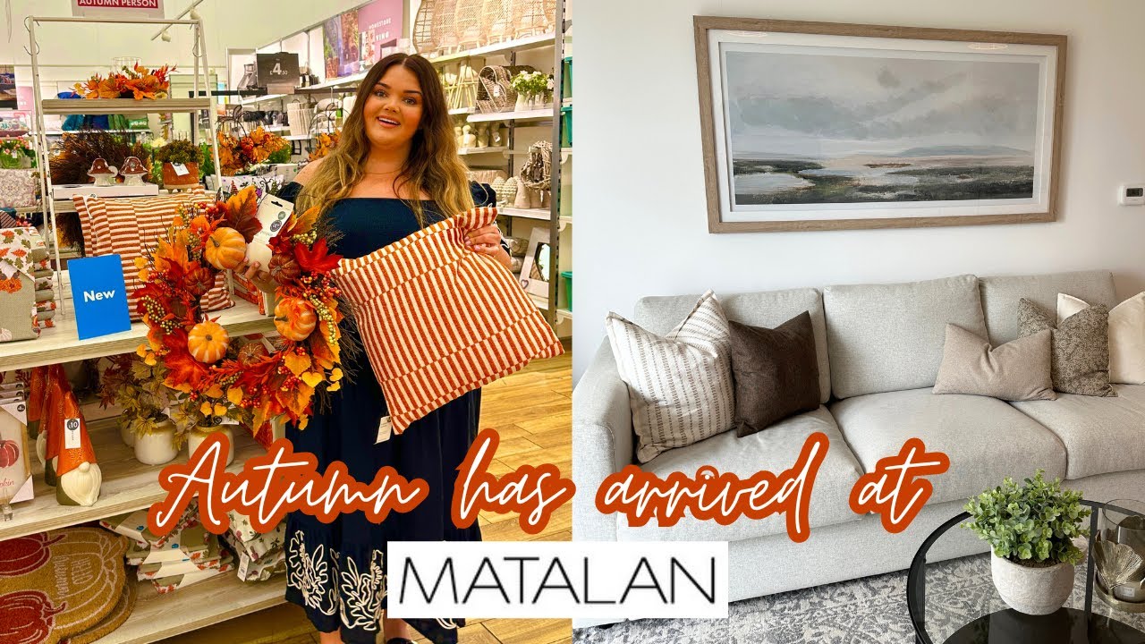 Matalan 2024 AUTUMN DECOR come shop with us | Syd’s lounge updates ...