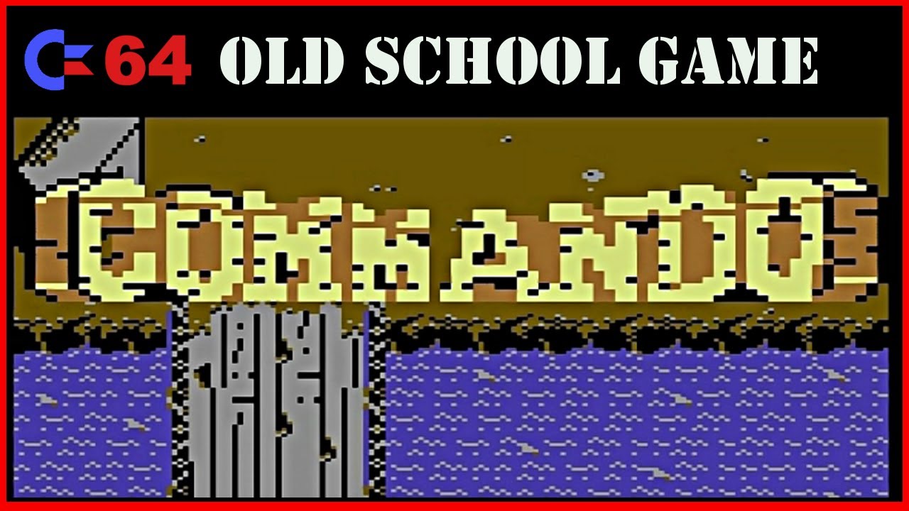 Commando for the C64 Computer (Retro Game) - YouTube