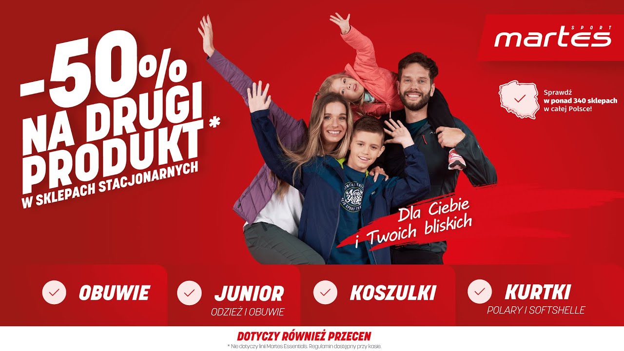 Martes Sport - drugi produkt -50% - reklama 01 - YouTube
