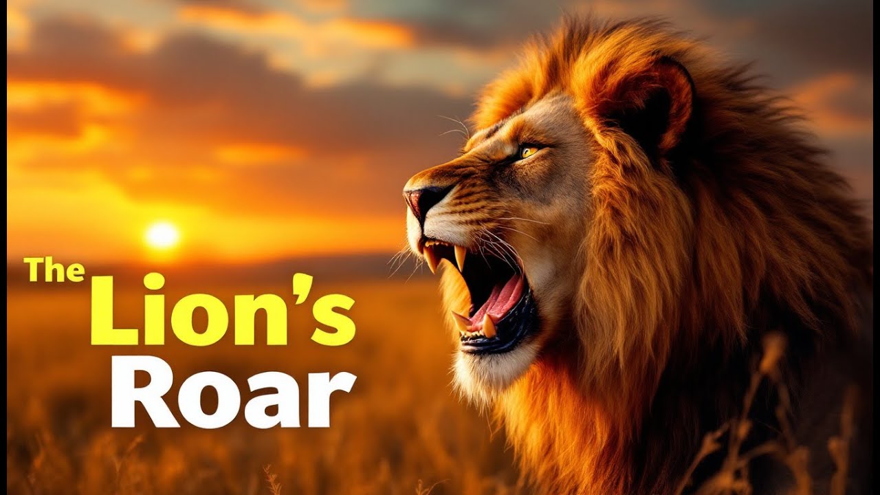 Lion's Roar | The King of the Jungle's Powerful Voice | Amazing Animal ...