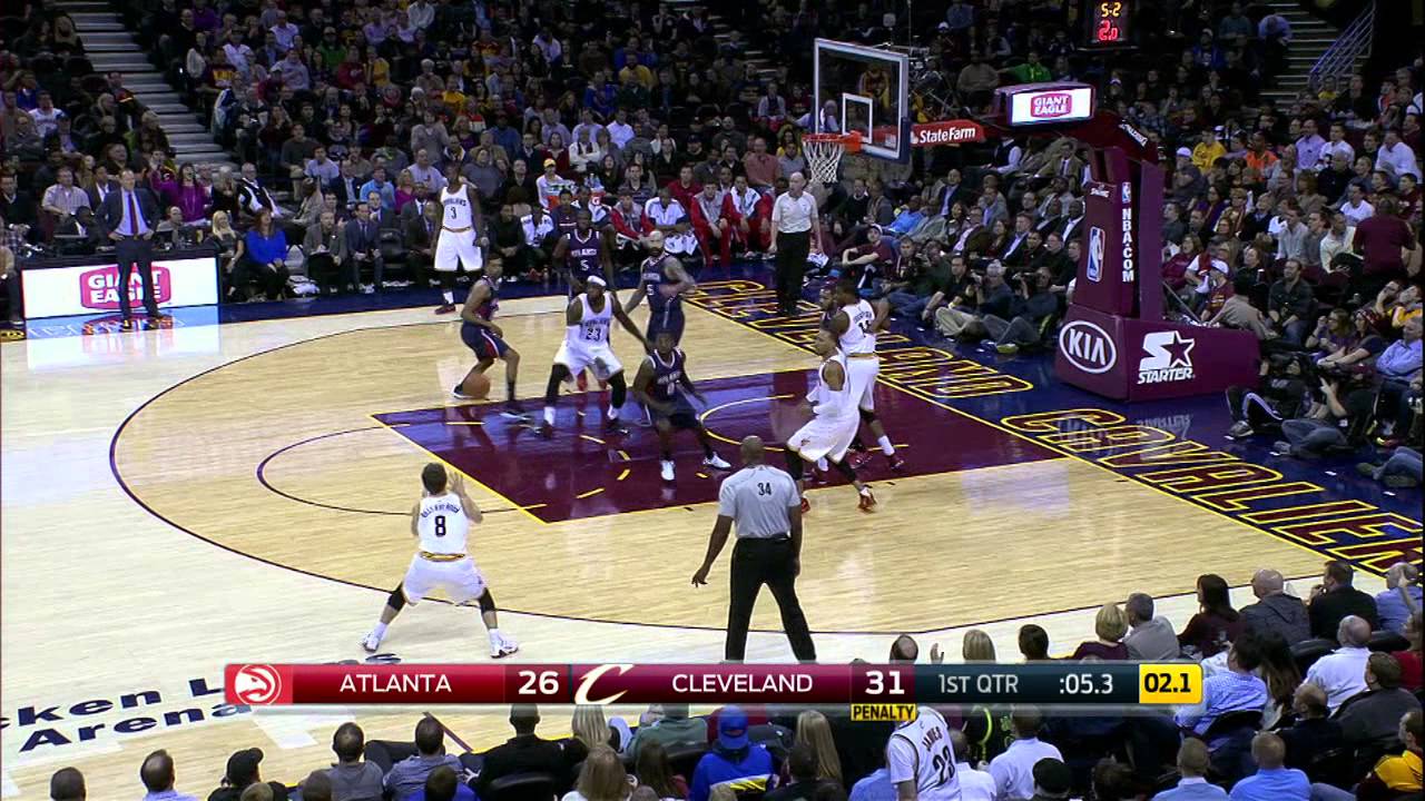 Lebron James with the Crafty Crossover - YouTube