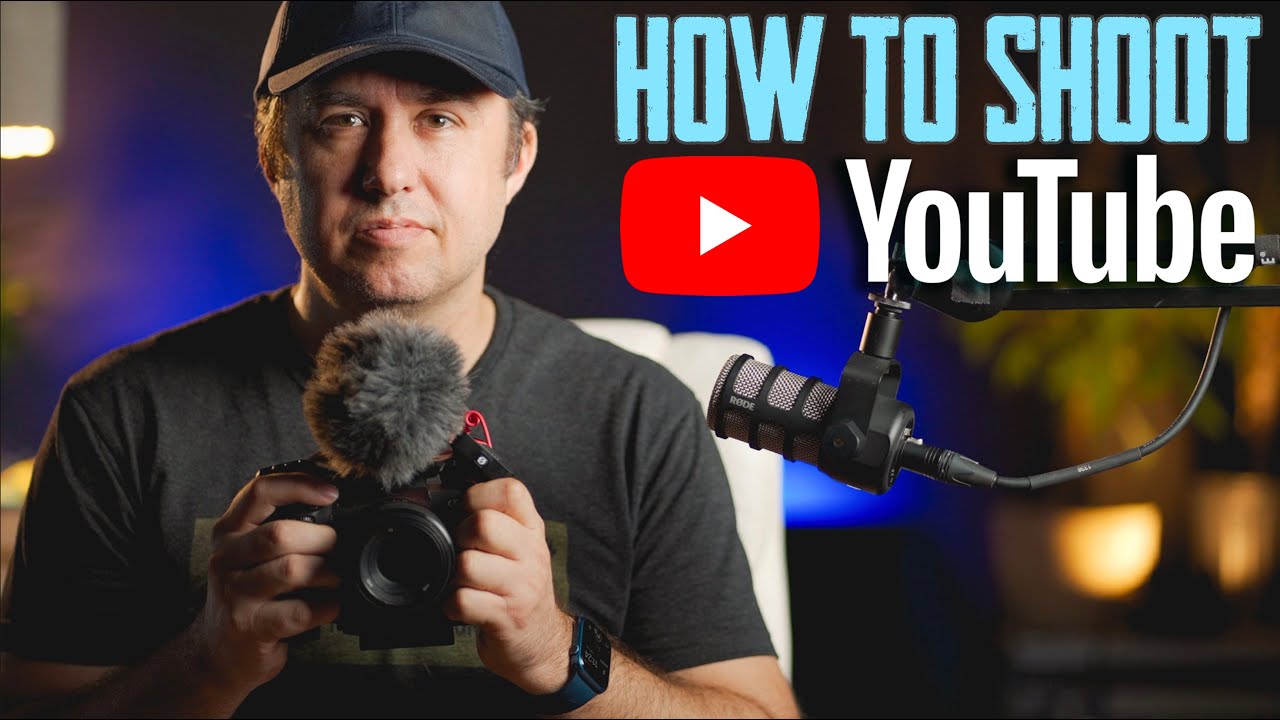 How to Shoot a YouTube Video - Camera Placement & Lighting - YouTube