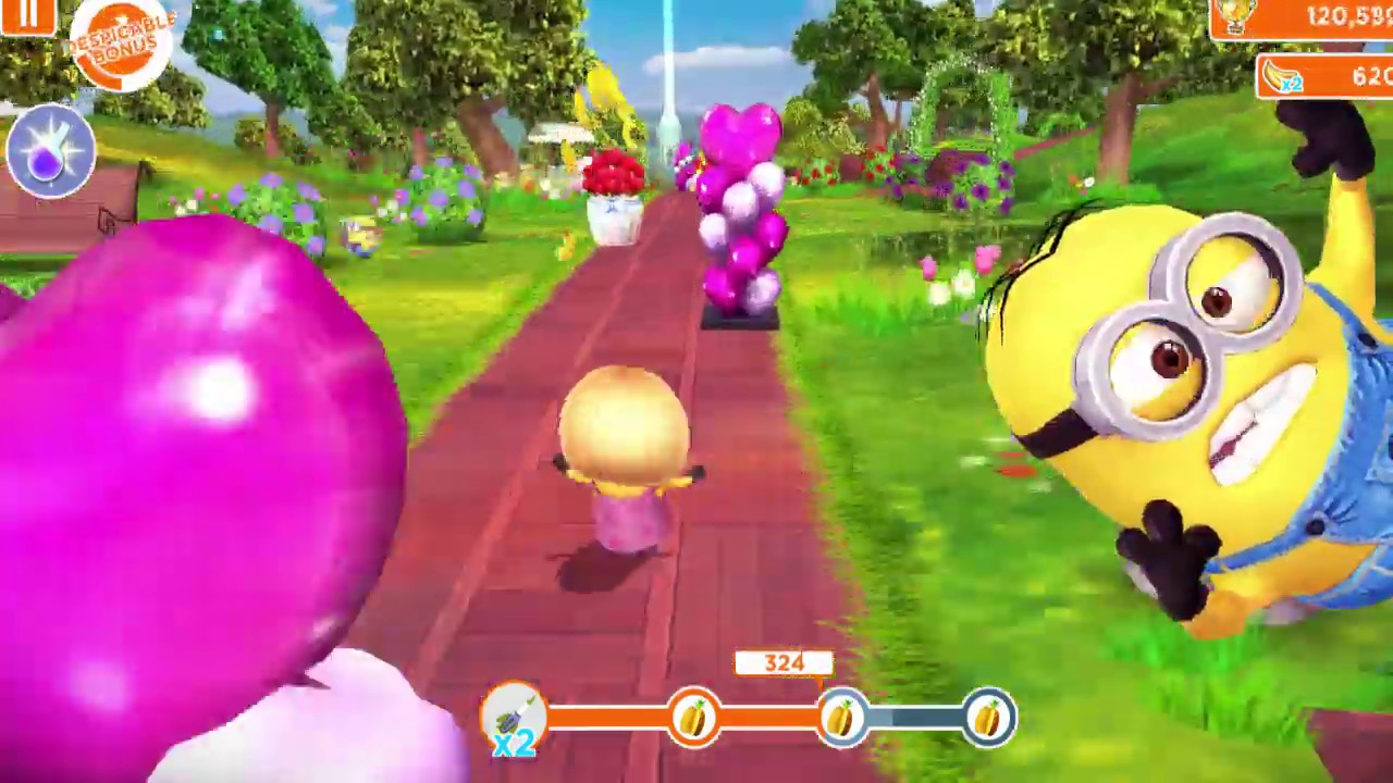 Despicable Me Minion Rush - Run Minion games Level 164 Minion Park ...