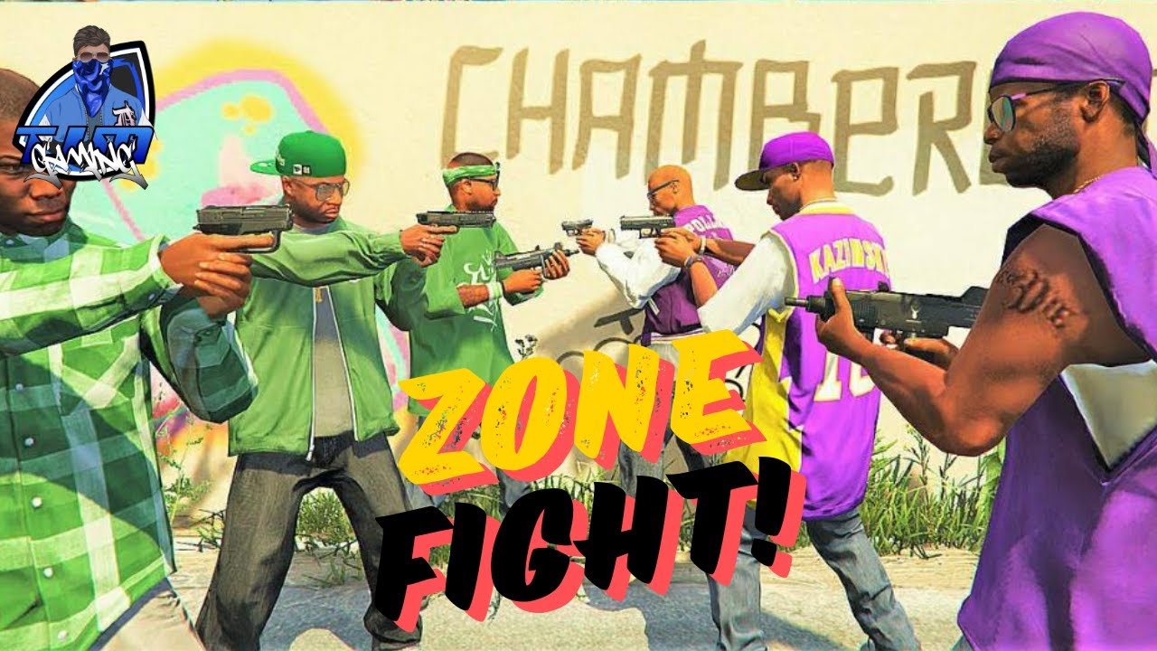 4 Gangs Zone Fight | Legacy RP BD | TJM GAMING - YouTube