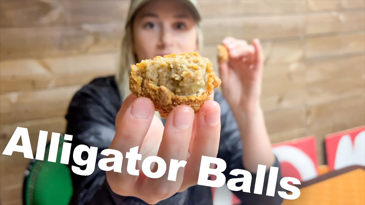 Trying Alligator Balls!!!!! - YouTube