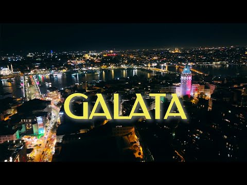 İstanbul Gece Turu | Galata, Karaköy ve Haliç | Drone 4K