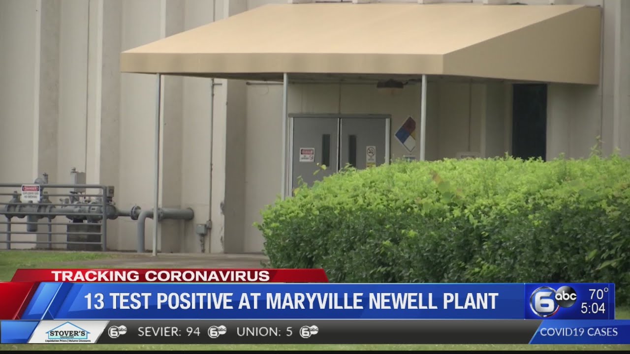 UPDATE: 13 test positive for COVID-19 at Maryville Newell plant - YouTube