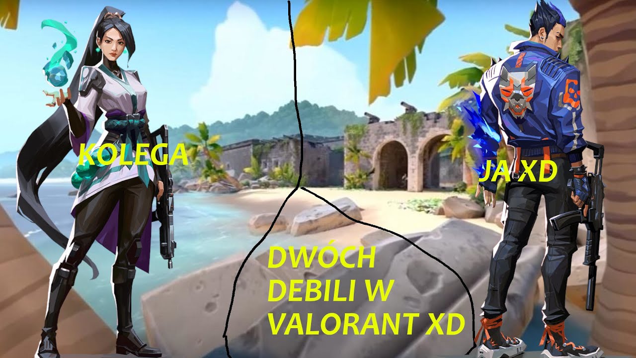 🤪 Dwóch debili w Valorant i mocne dymy. 🤪 - YouTube