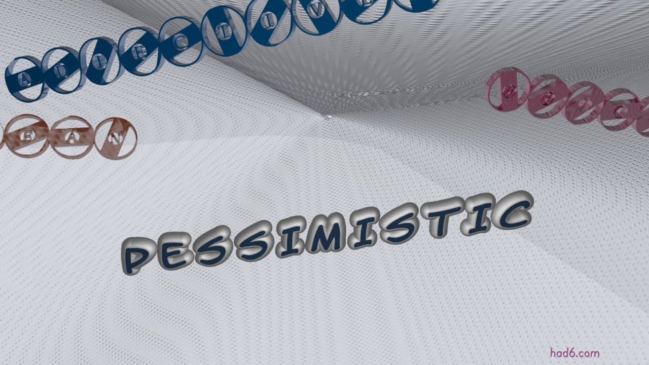 pessimistic - 12 adjectives similar to pessimistic (sentence examples ...