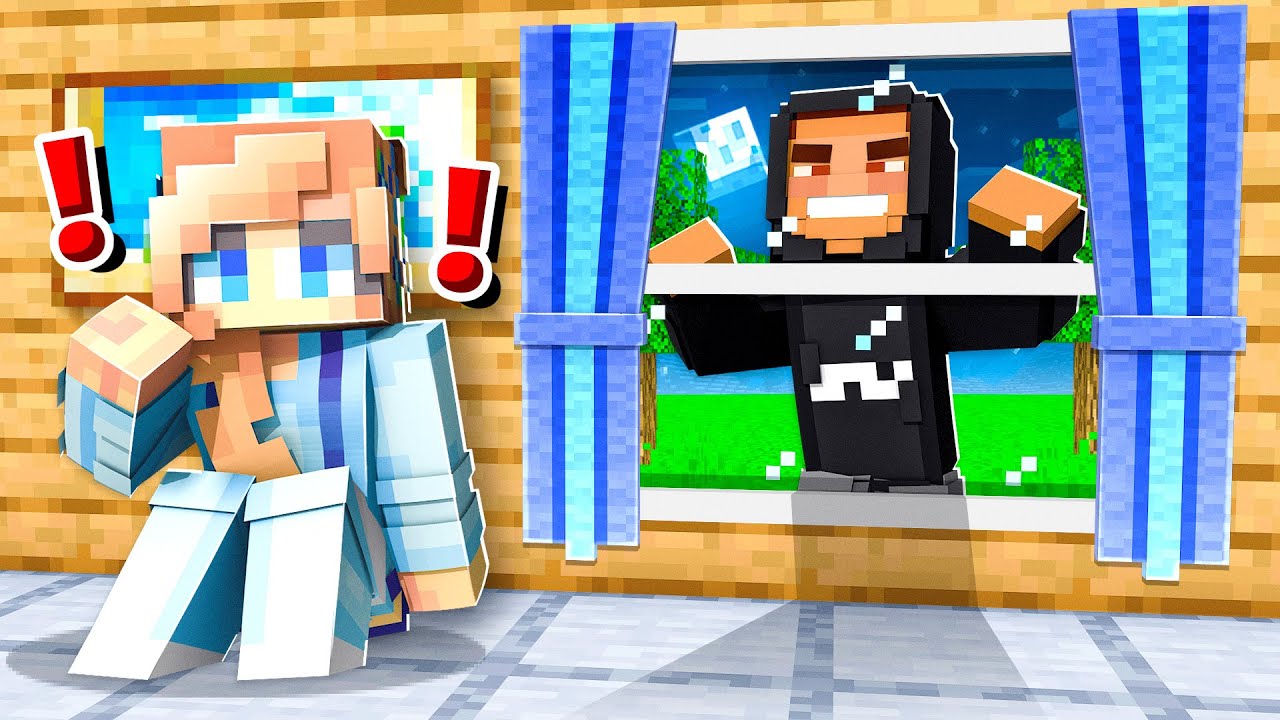 Ashley Has a STALKER in Minecraft.. - YouTube