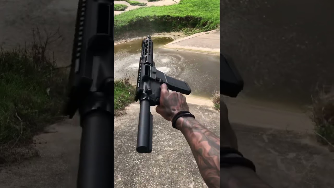 1 Hand Ar Pistol Mag Dump | ARO News